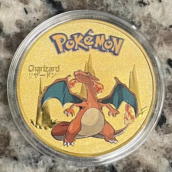 Pokemon | Other | Charizard Pokmon Collectible Commemorative Coin In ...